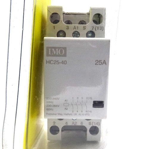 Contactor HC25-40-25 IMO 25A 230VAC - Axxa - Motor Control & Automation